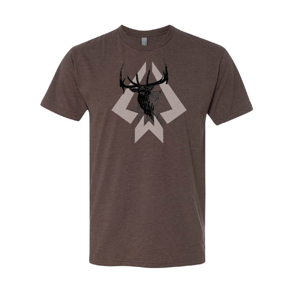 Bugle Elk Icon T - Espresso – Remi Warren