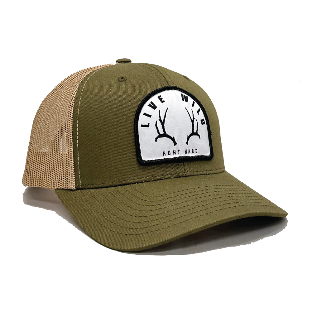 Mule Deer Antlers Patch - Moss – Remi Warren